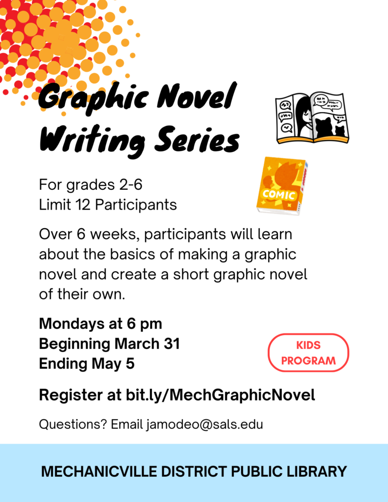 Graphic Novel Writing Series - MACSC